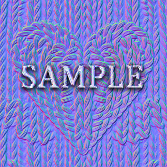 Second Life Marketplace - Zoy Texture [ Seamless Knit Interwoven Heart ...